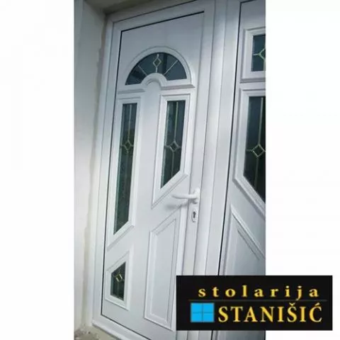 Pvc ulazna vrata model 16 dimenzije 135x210cm