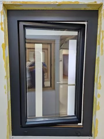JEDNOKRILNI PROZOR DRVO ALUMINIJUM 100CM X 120CM