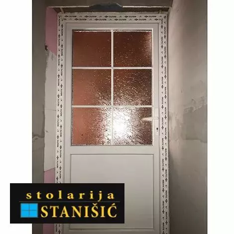 PVC ULAZNA VRATA MODEL 10 DIMENZIJE 100X210CM