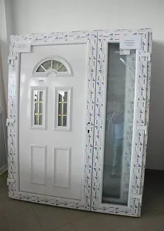 DVOKRILNA VRATA OD UKRASNOG PANELA SA 3D ŠARKOM BEOLINE STANDARD 1300 MM X 2100 MM