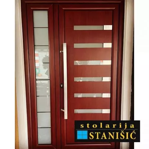 PVC ULAZNA VRATA MODEL 25 DIMENZIJE 140X210CM