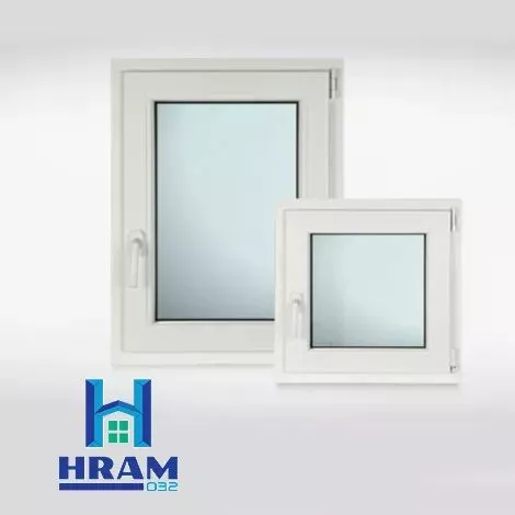 JEDNOKRILNI PVC PROZOR PREMIUM LINE 1000 X 1400 MM