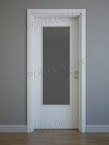SOBNA VRATA FARBANA SA STAKLOM MODEL 3