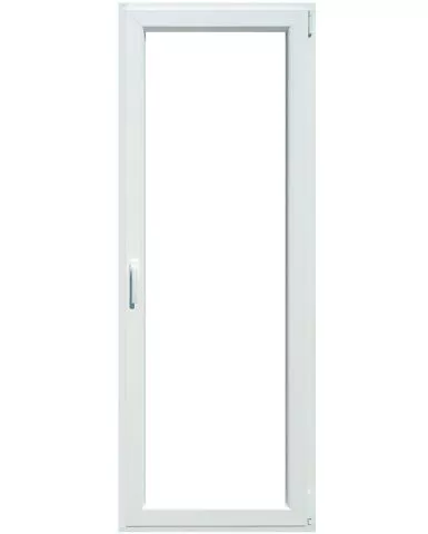 JEDNOKRILNA BALKONSKA PVC VRATA 100CM X 200CM BELA