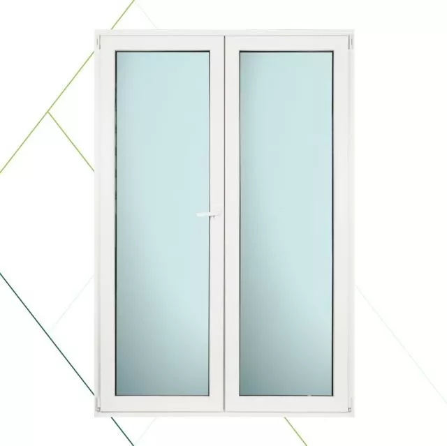 DVOKRILNA PVC BALKONSKA VRATA BEOLINE STANDARD 1800 MM X 2100 MM