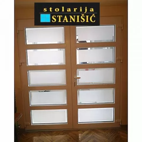 PVC VRATA MODEL 24 DIMENZIJE 180X205CM