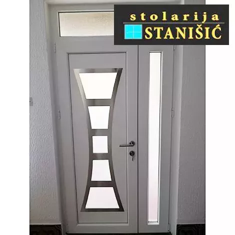 PVC VRATA MODEL 3 DIMENZIJE 130X240CM