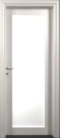 SOBNA VRATA SA STAKLOM V090