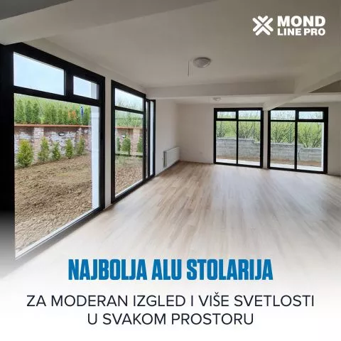 Proizvodnja i ugradnja ALU stolarije - MOND LINE PRO