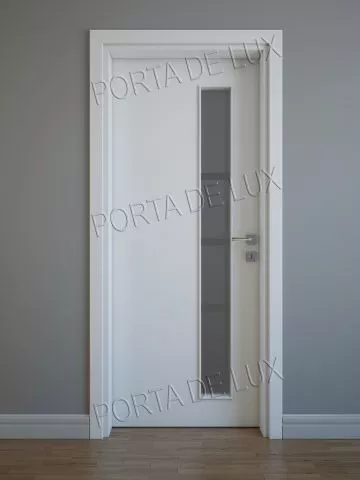 SOBNA VRATA FARBANA SA STAKLOM MODEL 1
