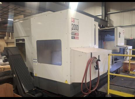 Horizontalni obradni centar HAAS EC-2000 Verified seller