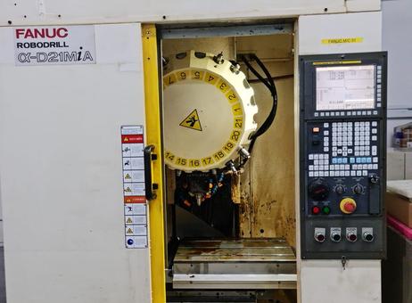 Obradni centar velike brzine Fanuc α-D21MiA RoboDrill Verified seller