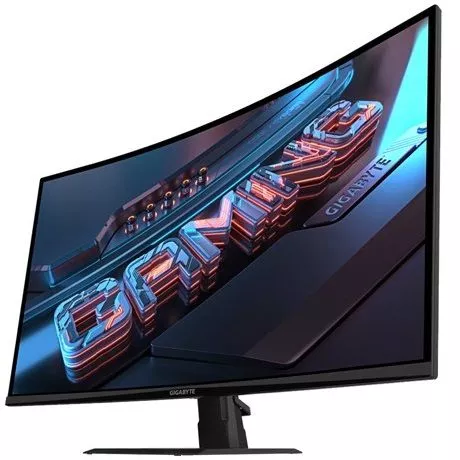 Gigabyte 31.5″ QHD 180Hz Zakrivljen Gaming Monitor GS32QCA