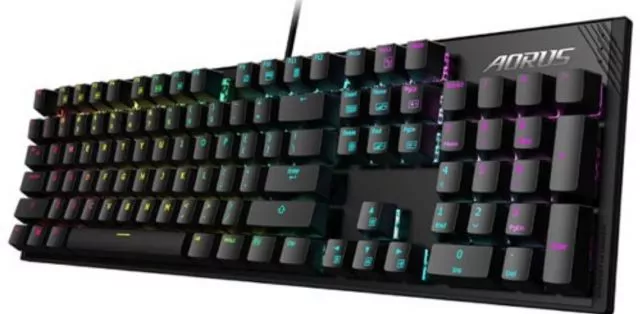 Gigabyte AORUS K1 RGB Gaming tastatura USB EN (US)
