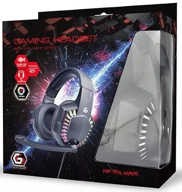 GEMBIRD GAMING HEADSET WITH LED LIGHT EFFECT
