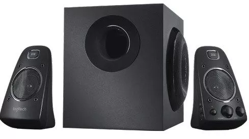 Logitech Z623 Speaker System, THX-Certified 2.1 system 200 watts RMS