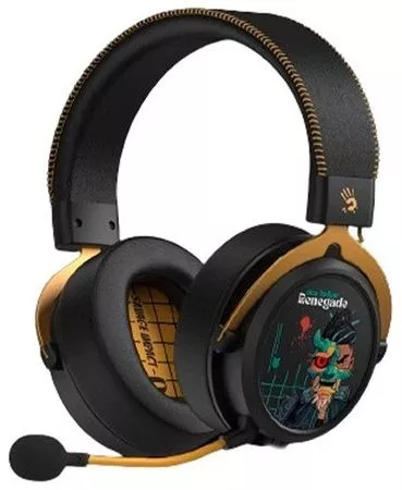 A4TECH BLOODY M595 RENEGADE MIDNIGHT USB GAMING SLUSALICE SA MIKROFONOM