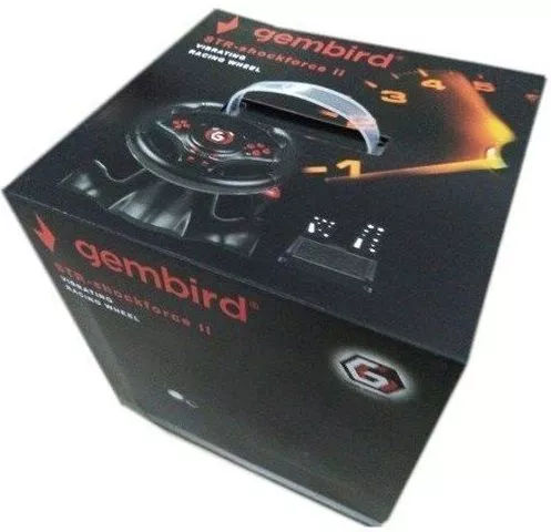 GEMBIRD TRKAČKI VOLAN USB SA DVOSTRUKOM VIBRACIJOM - STR-SHOCKFORCE-II