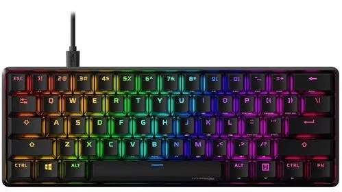 HYPERX 60 ALLOY ORIGINS AQU RGB MEHANIČKA GAMING TASTATURA US | 56R61AA