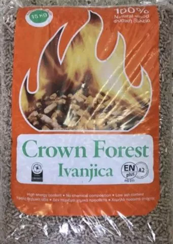 Pelet Crown Forest Ivanjica - paleta