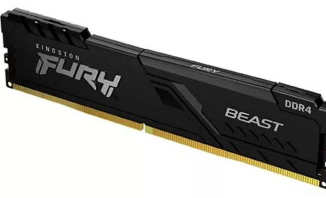 KINGSTON 8GB (1X8GB) DDR4 3200MT/S CL16 FURY BEAST BLACK MEMORIJA