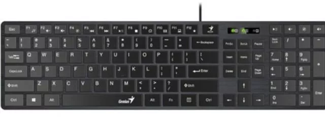 GENIUS SLIMSTAR 126 MULTIMEDIA TASTATURA USB, YU