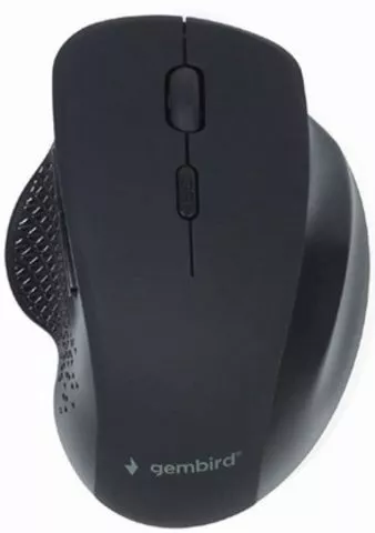 GEMBIRD 6-BUTTON WIRELESS OPTICAL MOUSE, BLACK | MUSW-6B-02