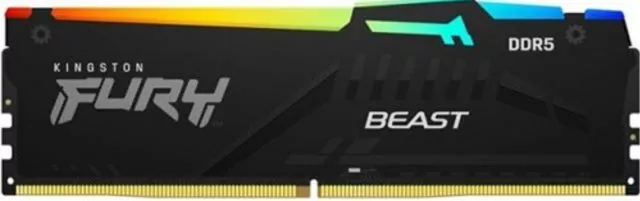 KINGSTON 8GB 5600MT/S DDR5 CL40 FURY BEAST RGB MEMORIJA