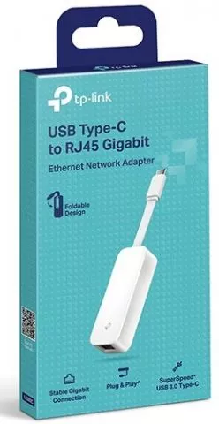 TP-Link USB Type-C to RJ45 Gigabit Ethernet Network Adapter UE300C | UE300C