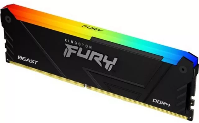 KINGSTON 32GB (1X32GB) DDR4 3600MT/S CL18 FURY BEAST RGB BLACK XMP DIMM MEMORIJA | KF436C18BB2A/32 V