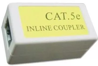 Gembird Cat. 5E, 8P8C LAN coupler, RJ-45F to RJ-45F UTP connectors | NCA-LC5E-001