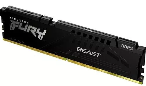 KINGSTON 32GB (1X32GB) DDR5 5200MT/S CL36 FURY BEAST BLACK MEMORIJA | KF552C36BBE-32