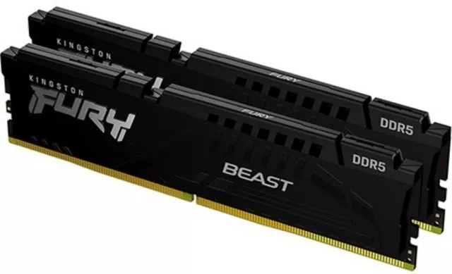 KINGSTON 32GB (2X16GB) DDR5 5600MHZ CL40 FURY BEAST BLACK