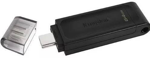 Kingston 64GB USB 3.2 Gen Type-C DataTraveler 70 Flash drive