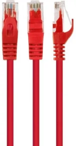 GEMBIRD UTP CAT6 PATCH MREŽNI KABL 1M CRVENI