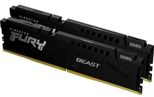 KINGSTON 32GB (2X16GB) DDR5 6000MT/S CL30 FURY BEAST BLACK EXPO DIMM MEMORIJA | KF560C30BBEK2-32