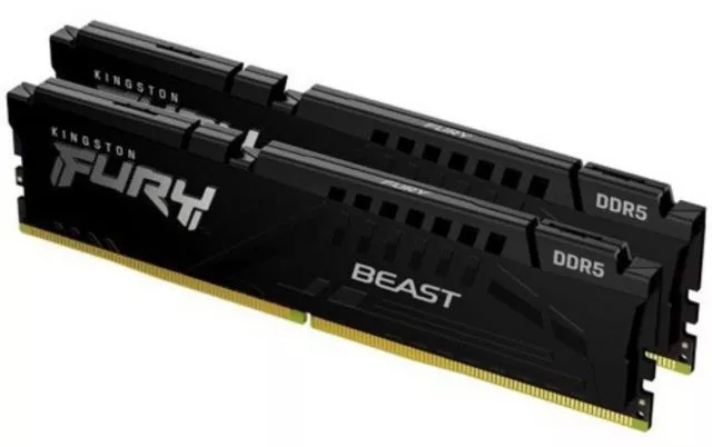 KINGSTON 64GB (2X32GB) DDR5 5200MT/S CL40 FURY BEAST MEMORIJA