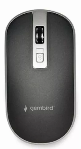 arske periferije Miševi Gembird MUSW-4B-06-BS Gembird Wireless optical mouse, black-silver | MUSW-