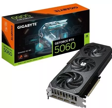 GIGABYTE GEFORCE RTX 5060 GAMING OC 8G GDDR7 GRAFIČKA KARTA