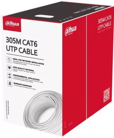 DAHUA UTP CAT6 LSZH CPR E 305M MRЕŽNI KABL | PFM923I-6UN-C