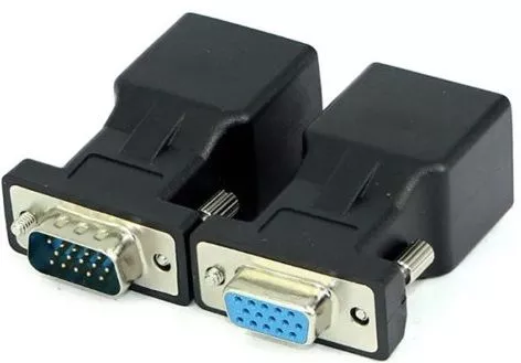 GEMBIRD VGA PRODUŽNI KOMPLET PREKO RJ45 LAN KABLA DO 30 METARA