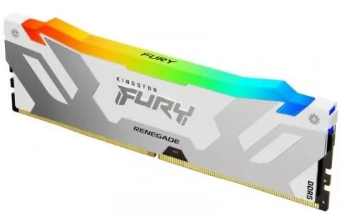 KINGSTON 16GB (1X16GB) DDR5 7200MT/S CL38 FURY RENEGADE SILVER/WHITE RGB XMP MEMORIJA | KF572C38RWA-