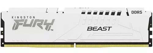 KINGSTON 32GB (1X32GB) DDR5 5600MT/S CL40 FURY BEAST WHITE XMP MEMORIJA | KF556C40BW-32