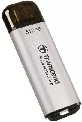 TRANSCEND 512GB ESD300 PORTABLE SSD USB 10GBPS, USB TYPE-C