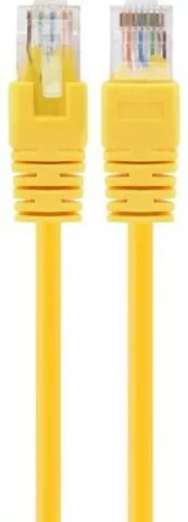 GEMBIRD CAT5E UTP PATCH CORD, YELLOW, 3 M | PP12-3M/Y