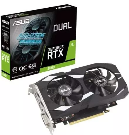 Asus GeForce RTX 3050 OC Edition 6GB GDDR6 Grafička karta | DUAL-RTX3050-O6G