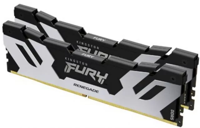 KINGSTON 96GB (2X48GB) DDR5 6400MT/S CL32 FURY RENEGADE SILVER/BLACK XMP DIMM MEMORIJA