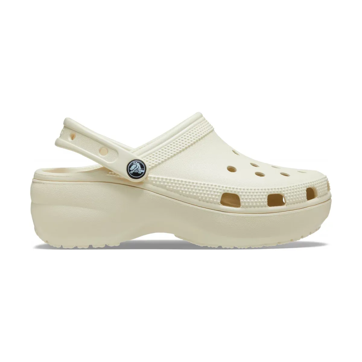 Crocs Womens Classic Platform Clog – Bone