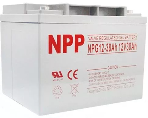 GEMBIRD NPG12V-38AH NPP POWER AGM GEL PUNJIVA BATERIJA