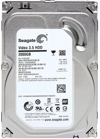 SEAGATE 2TB 3.5″ HDD SATA | ST2000VM003 REFURBISH
